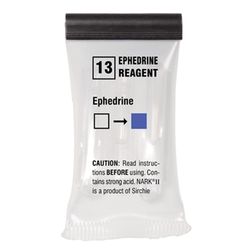 Sirchie NARK II Ephedrine Pseudoephedrine Reagent Testing Kit