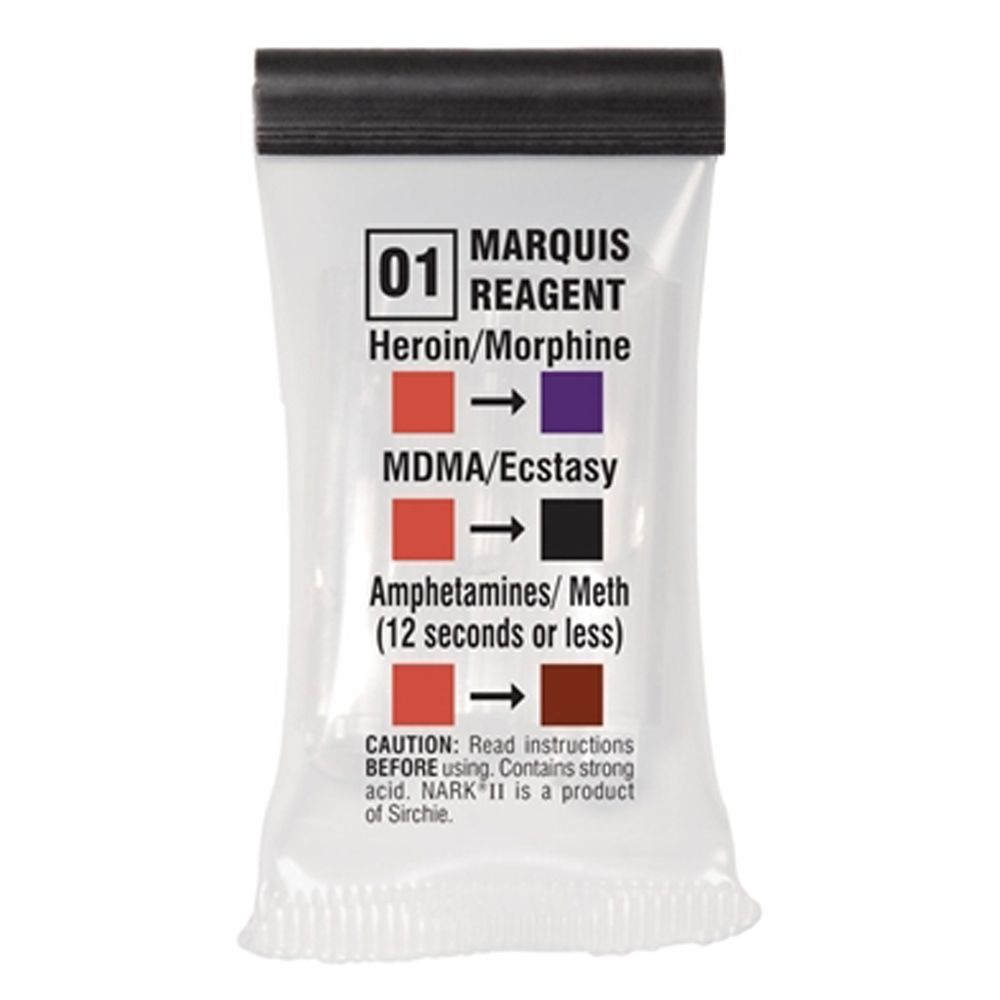 Sirchie NARK II Marquis Reagent (Opium Alkaloids) Testing Kit