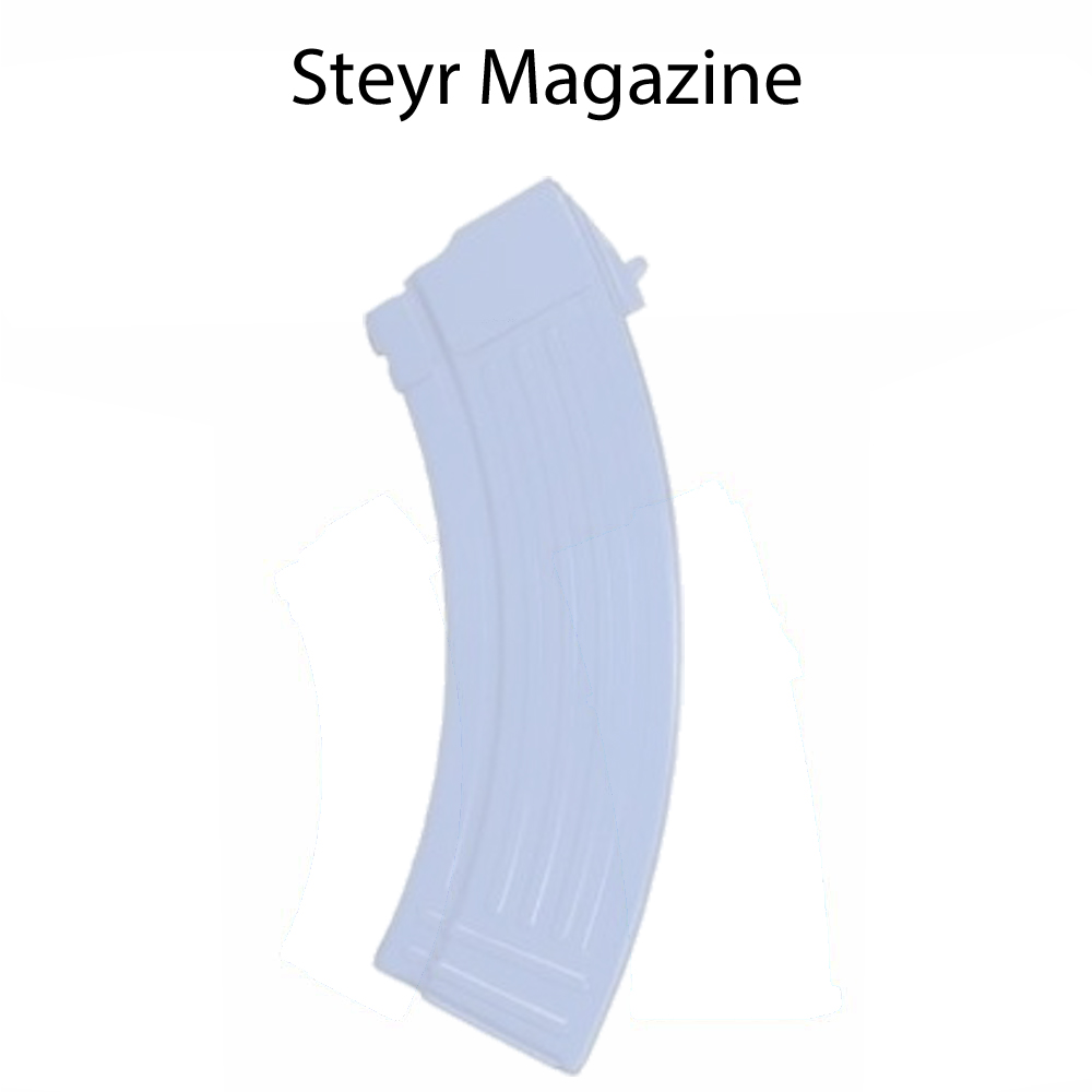 Blue Training Long Gun Magazines