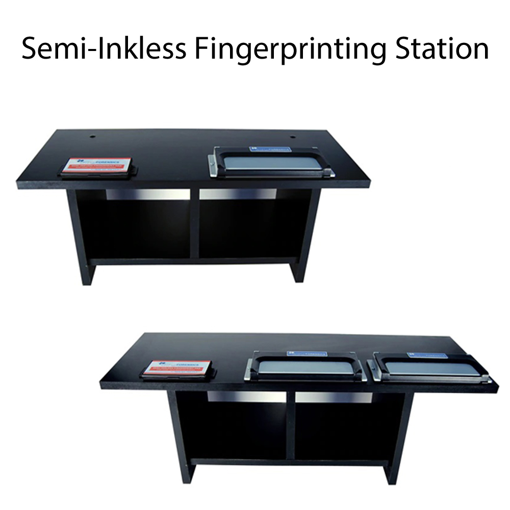 Semi-Inkless Fingerprinting Station uses an upgraded