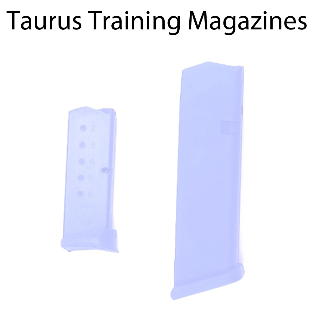 Taurus Blue Training Gun Magazine is a detailed