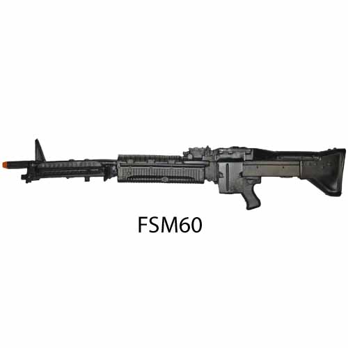 BlueGuns Training Machine Guns/Rocket Launcher