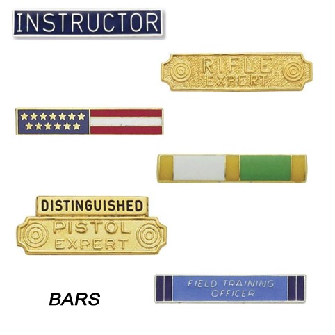 Uniform Bars, Shooting bars and colored bars available from Smith Warren.