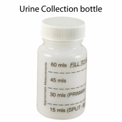 Urine Specimen Collection and Transport Bottle accurately