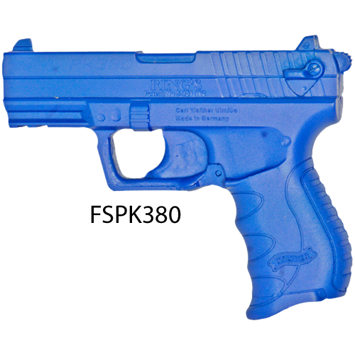 Walther Blue Training Guns Solid molded with no moving