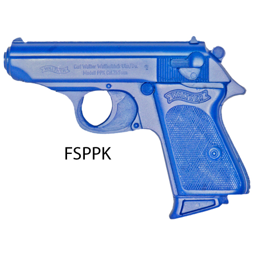 Walther Blue Training Guns Solid molded with no moving