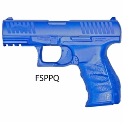 Walther Blue Training Guns Solid molded with no moving