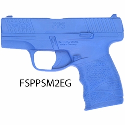 Walther Blue Training Guns Solid molded with no moving