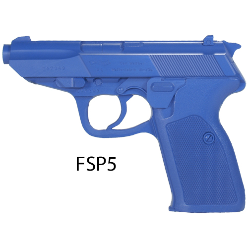 Walther Blue Training Guns Solid molded with no moving
