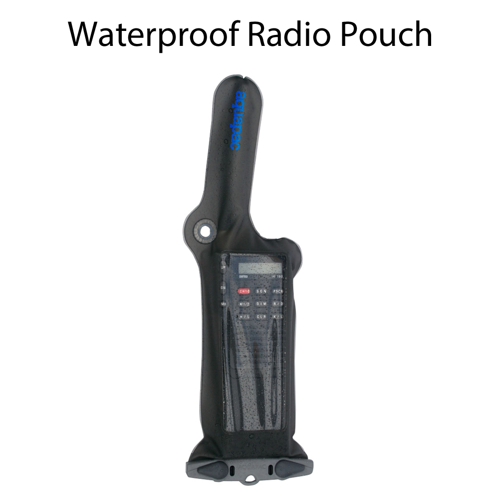 Waterproof Radio Pouch from NRS is 30 ft. Total watertight protection ...