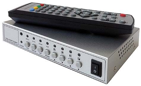 2-Channel Picture-In-Picture RCA Video Processor Mixer With IR remote