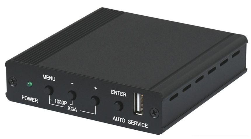 480i/576i Component RGB Video to VGA Converter Scaler