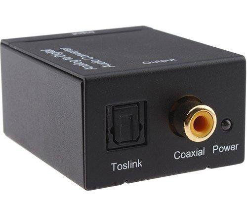 Analog Stereo Audio To Digital Optical S/PDIF Audio Format Converter