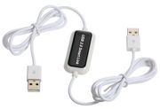 USB 2.0 Smart Link Cable For Data File Transfer And Keyboard Mouse Sharing