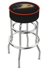 Anaheim Ducks Logo Cushion Bar Stool