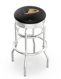 Anaheim Ducks Logo Diner Bar Stool