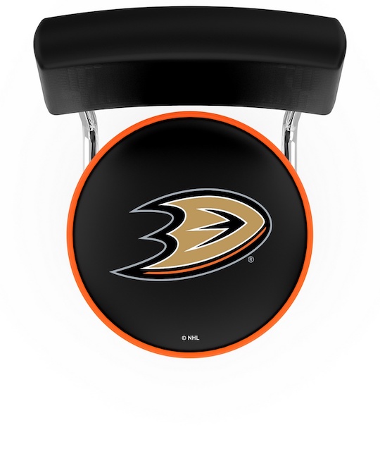 Anaheim Ducks Logo Seatback Bar Stool