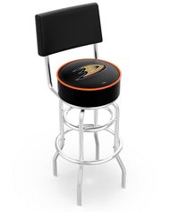 Anaheim Ducks Logo Seatback Bar Stool