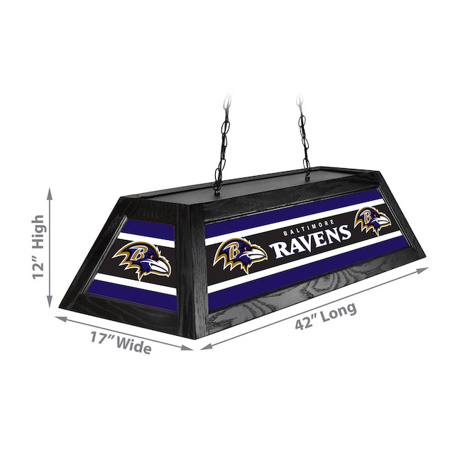 Baltimore Ravens 42" Billiard Lamp