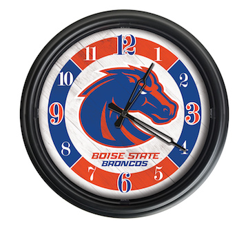 Boise State Outdoor LED Clock