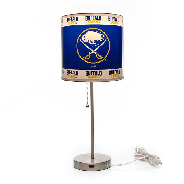 Buffalo Sabres Chrome Table Lamp