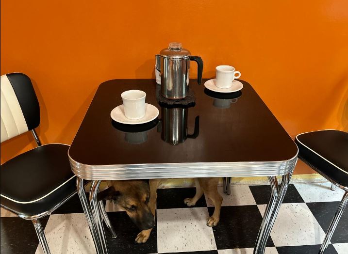 Checker Dinette Set