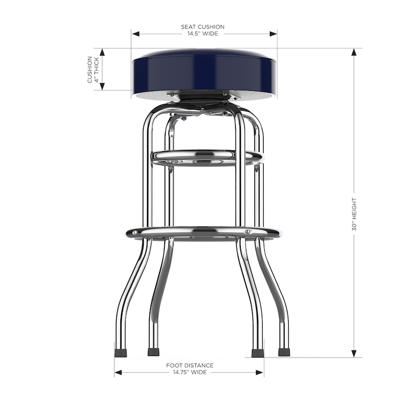 Chicago Bears Bar Stool