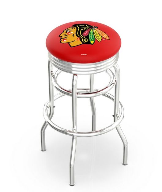 Chicago Blackhawks Diner Bar Stool