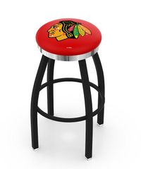 Chicago Blackhawks Swivel Stool