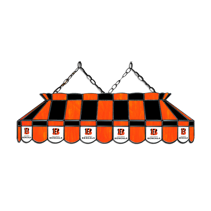Cincinnati Bengals 40" Glass Billiard Lamp