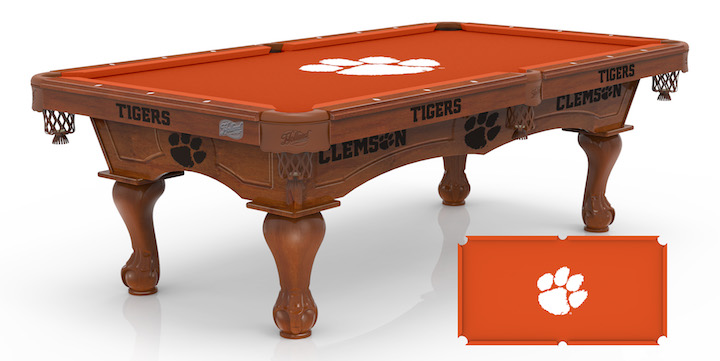 Clemson Pool Table