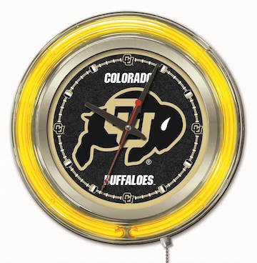 Colorado Neon Clock 15"