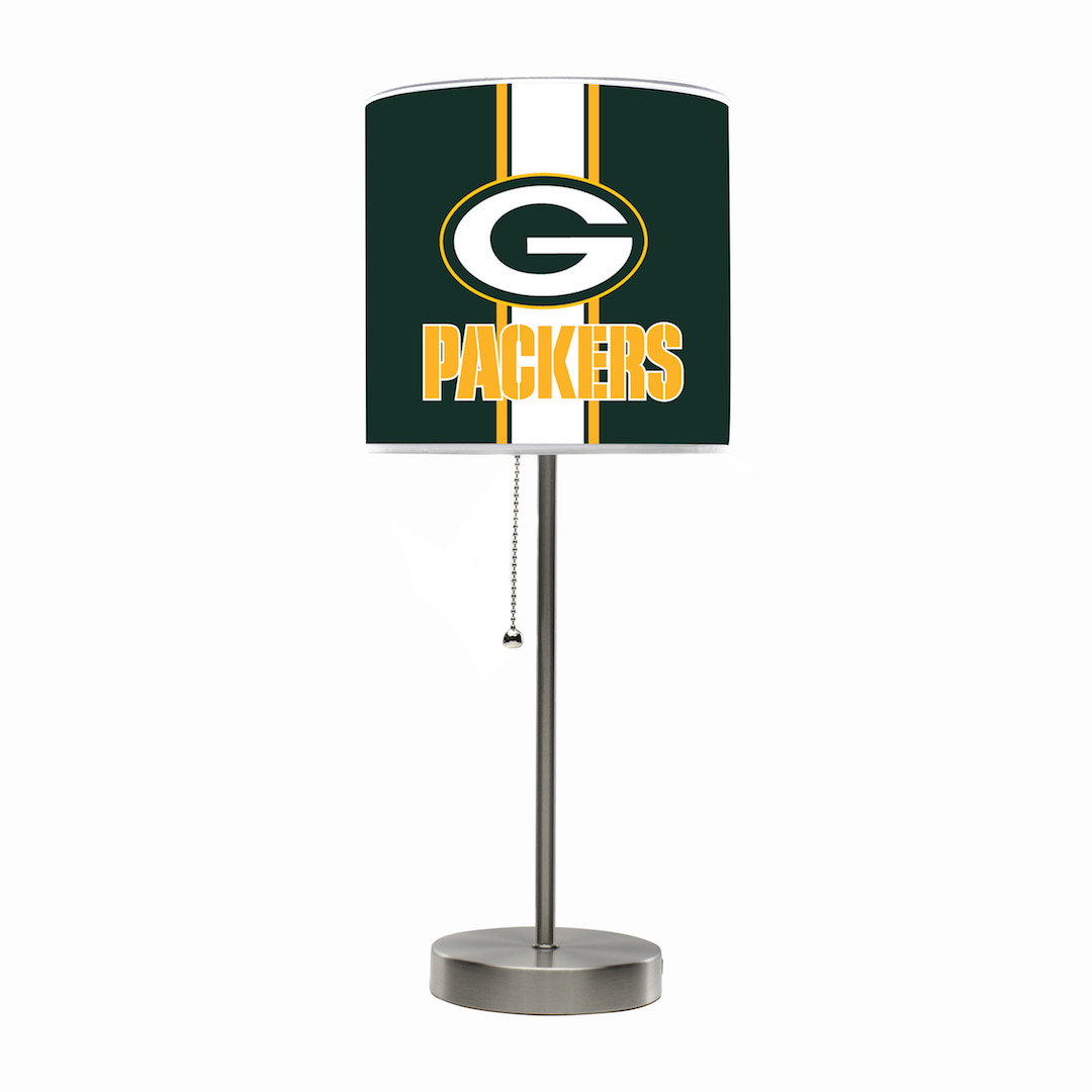 Green Bay Packers Chrome Table Lamp