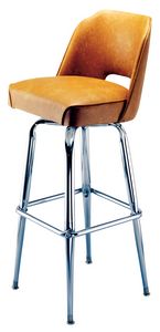 Cutout Bucket Bar Stool
