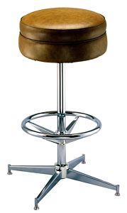 Deluxe Pedestal Bar Stool