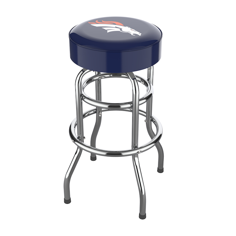 Denver Broncos Logo Bar Stool