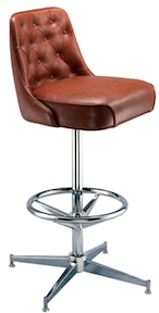 Diamond Button Bar Stool