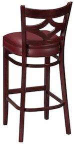 Diamond Woodback Bar Stool