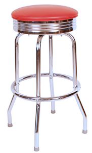 Diner One-Ring Bar Stool