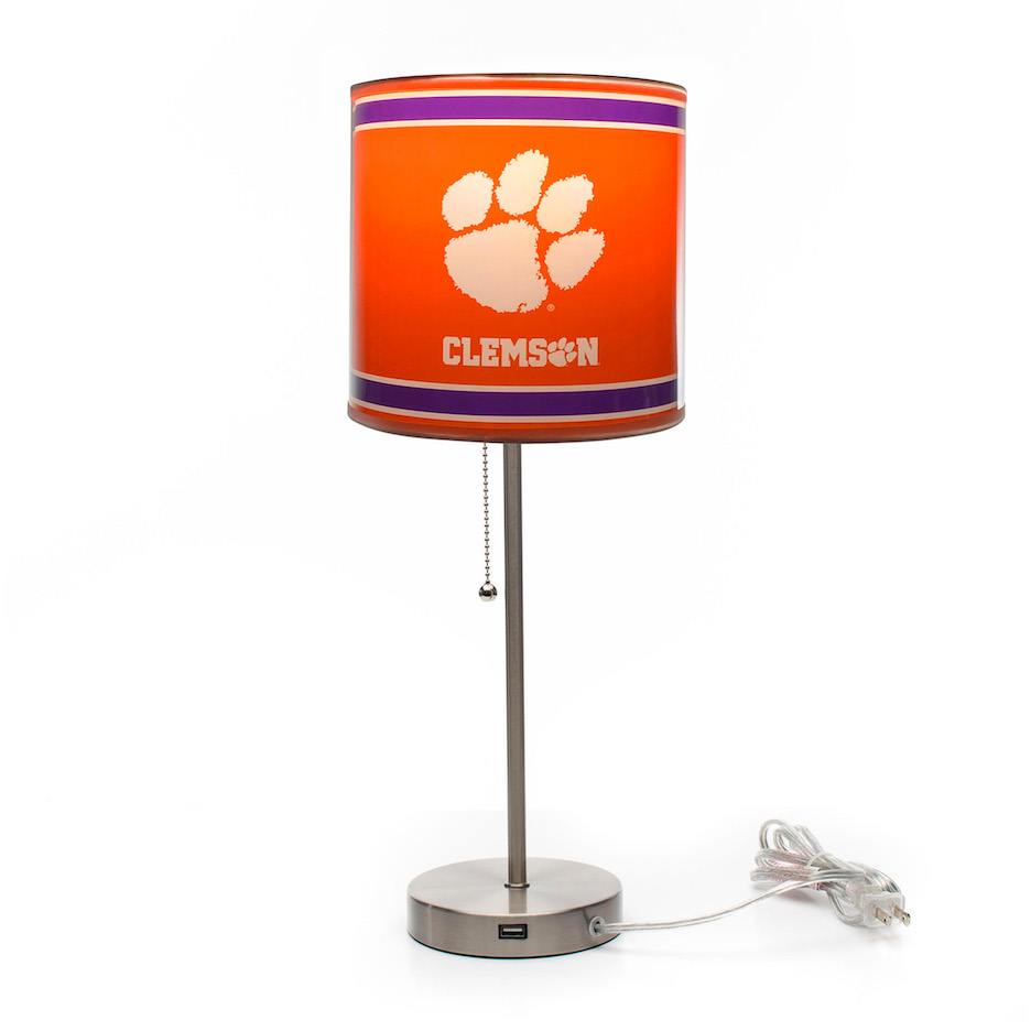 Clemson Chrome Table Lamp