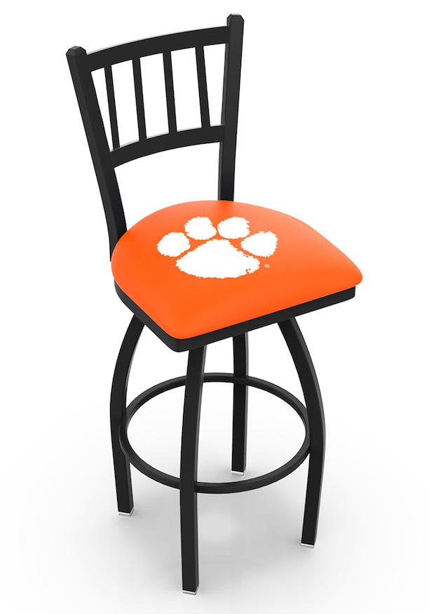 Clemson Jailhouse Back Swivel Stool