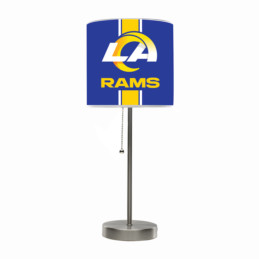 Los Angeles Rams Chrome Table Lamp