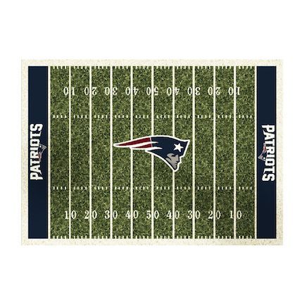 New England Patriots Home Field Rug