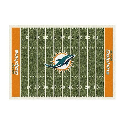 Miami Dolphins Home Field Rug