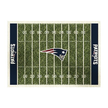 New England Patriots Home Field Rug