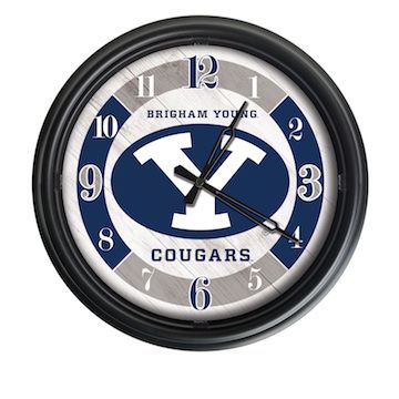 BYU Outdoor LED Clock