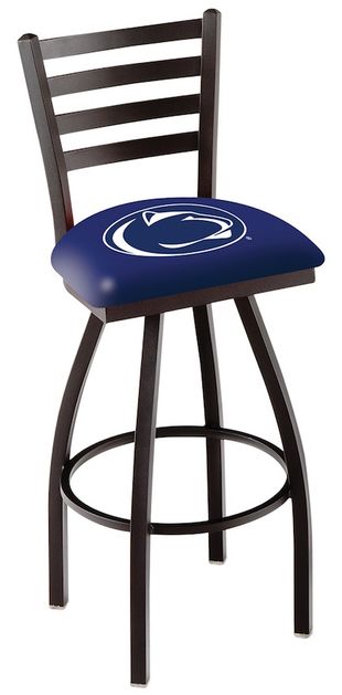 Penn State Ladder Back Swivel Stool