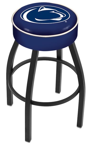 Penn State Cushion Swivel Stool