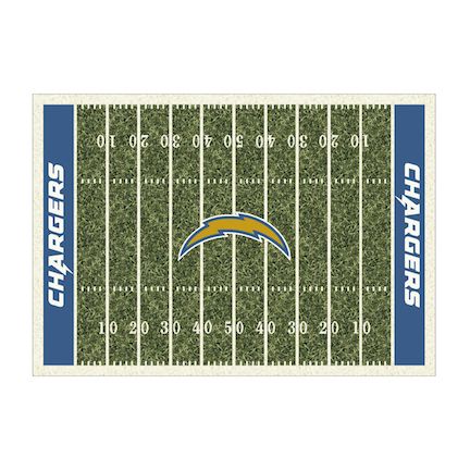 Los Angeles Chargers Home Field Rug