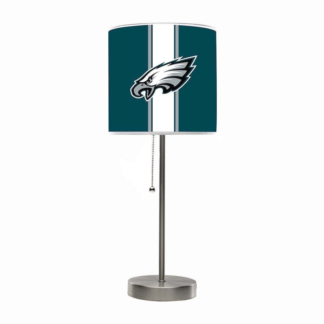Philadelphia Eagles Chrome Table Lamp